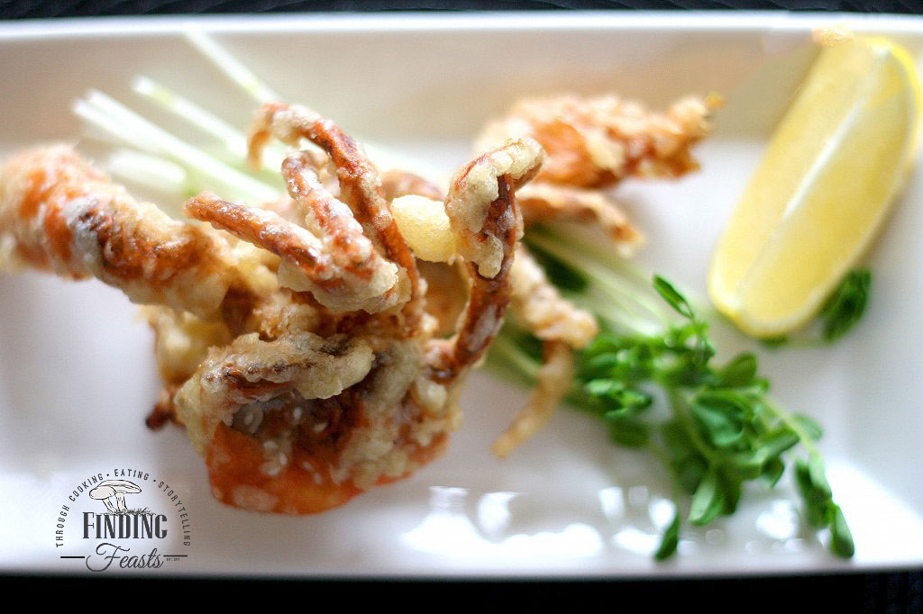 Soft Shell Crab in a Sesame Tempura | Crispy Soft Shell Crab