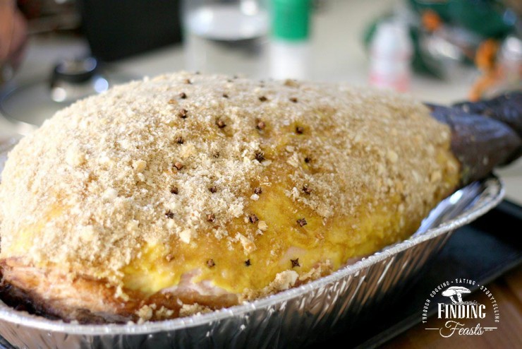 Finnish Christmas Ham | Mustard Crumbed Ham