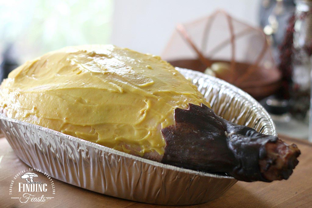 Finnish Christmas Ham | Mustard Crumbed Ham