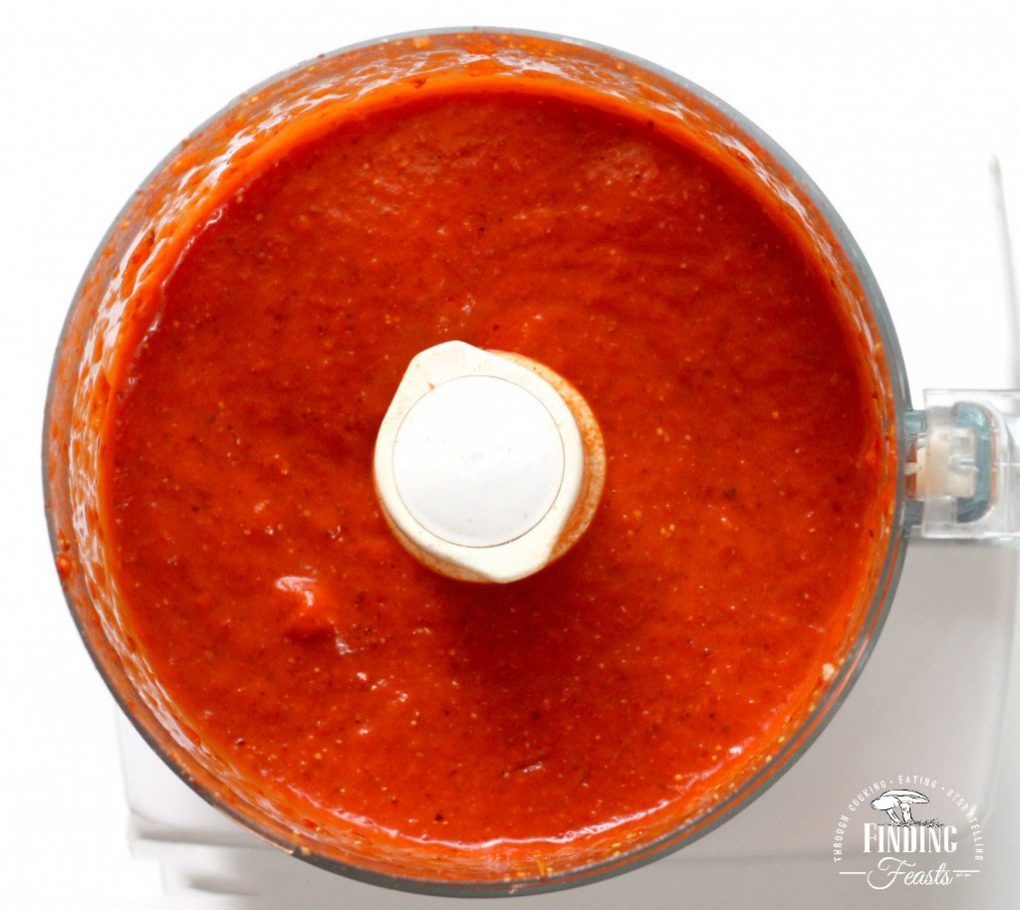 Red Pepper (Capsicum) Sauce | Smokey Red Pepper Sauce